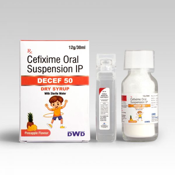 DECEF 50 mg Dry Syrup - Milsun