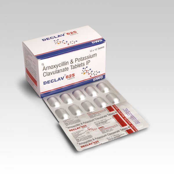 DECLAV 625mg 10 Tab - Milsun